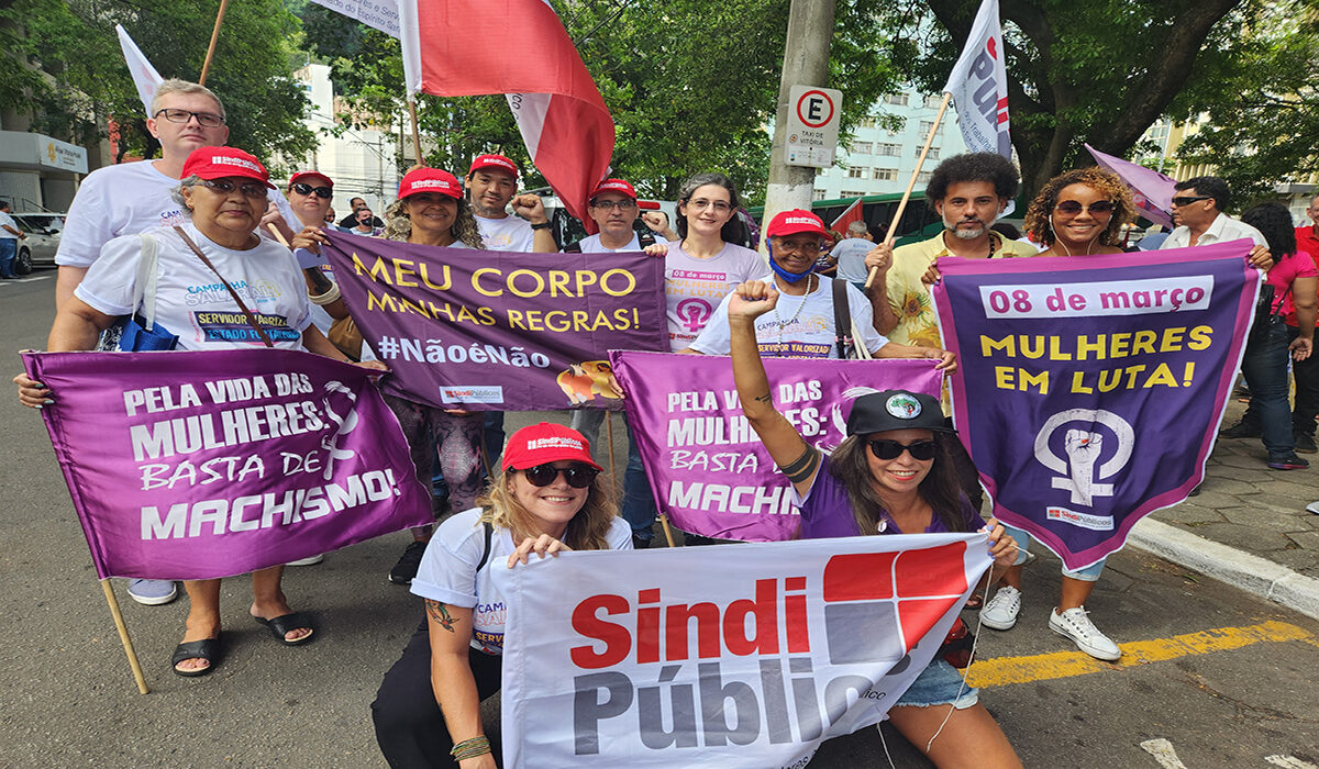 Artigo - Enfrentando a violência contra a mulher - Sindipublicos